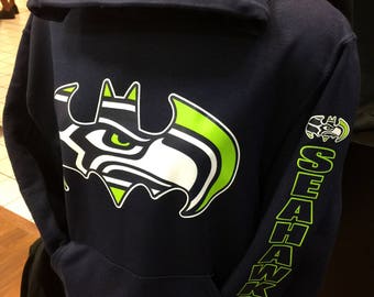 Seahawks hoodie | Etsy
