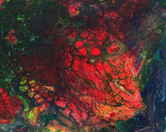 Acrylic pouring | Etsy