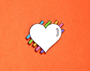 Pastel enamel pin | Etsy