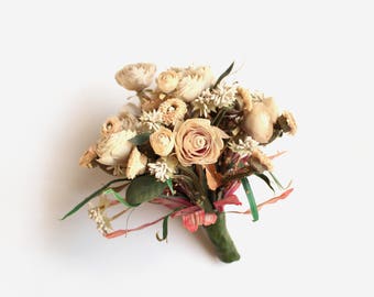 Silk flower bouquet | Etsy