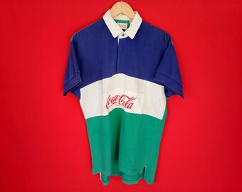 Coca cola rugby | Etsy