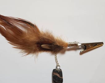 Feather roach clip | Etsy