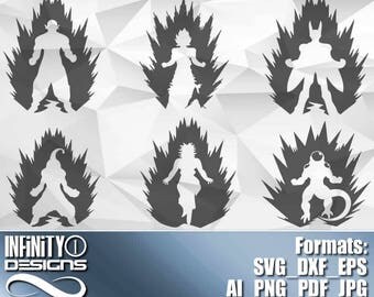 Dragon ball svg | Etsy