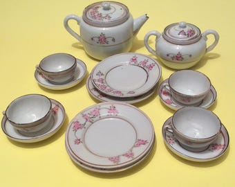 Dolls tea set | Etsy