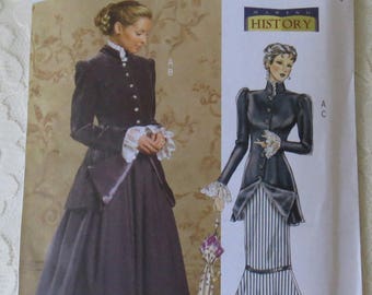 Basic Bustle Era Skirt Pattern