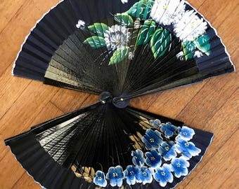 Hand painted fan | Etsy