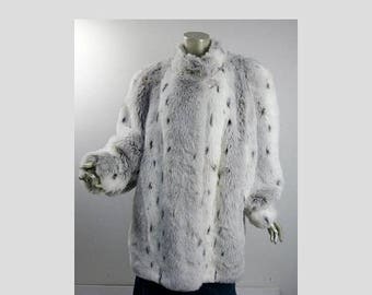 Ermine fur coat | Etsy