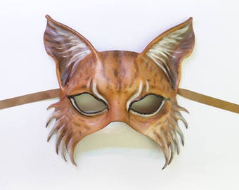 Bobcat mask | Etsy