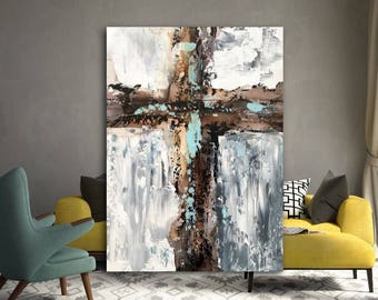 Modern christian art | Etsy