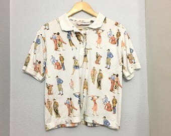 Golf shirt pattern | Etsy