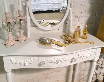 Shabby chic vanity | Etsy