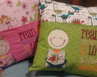 Book pillow | Etsy