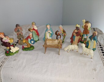 Vintage nativity | Etsy
