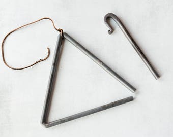 Triangle dinner bell | Etsy