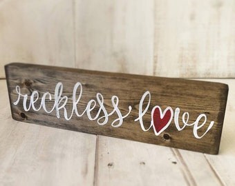 Reckless love | Etsy