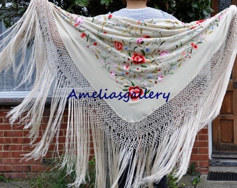 Spanish shawl | Etsy