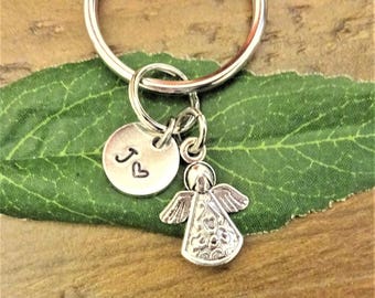 Angel keyring | Etsy