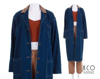 Denim duster | Etsy