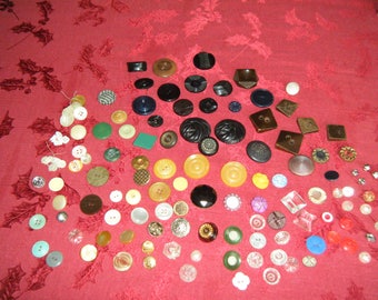 Buttons - Vintage | Etsy CA
