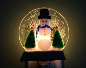 Snowman night light | Etsy