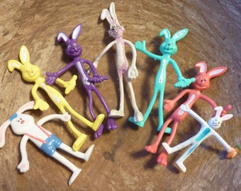 Easter bunny toy | Etsy