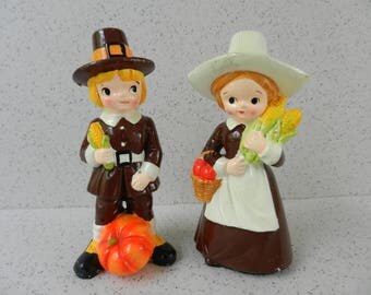 Pilgrim figurine | Etsy