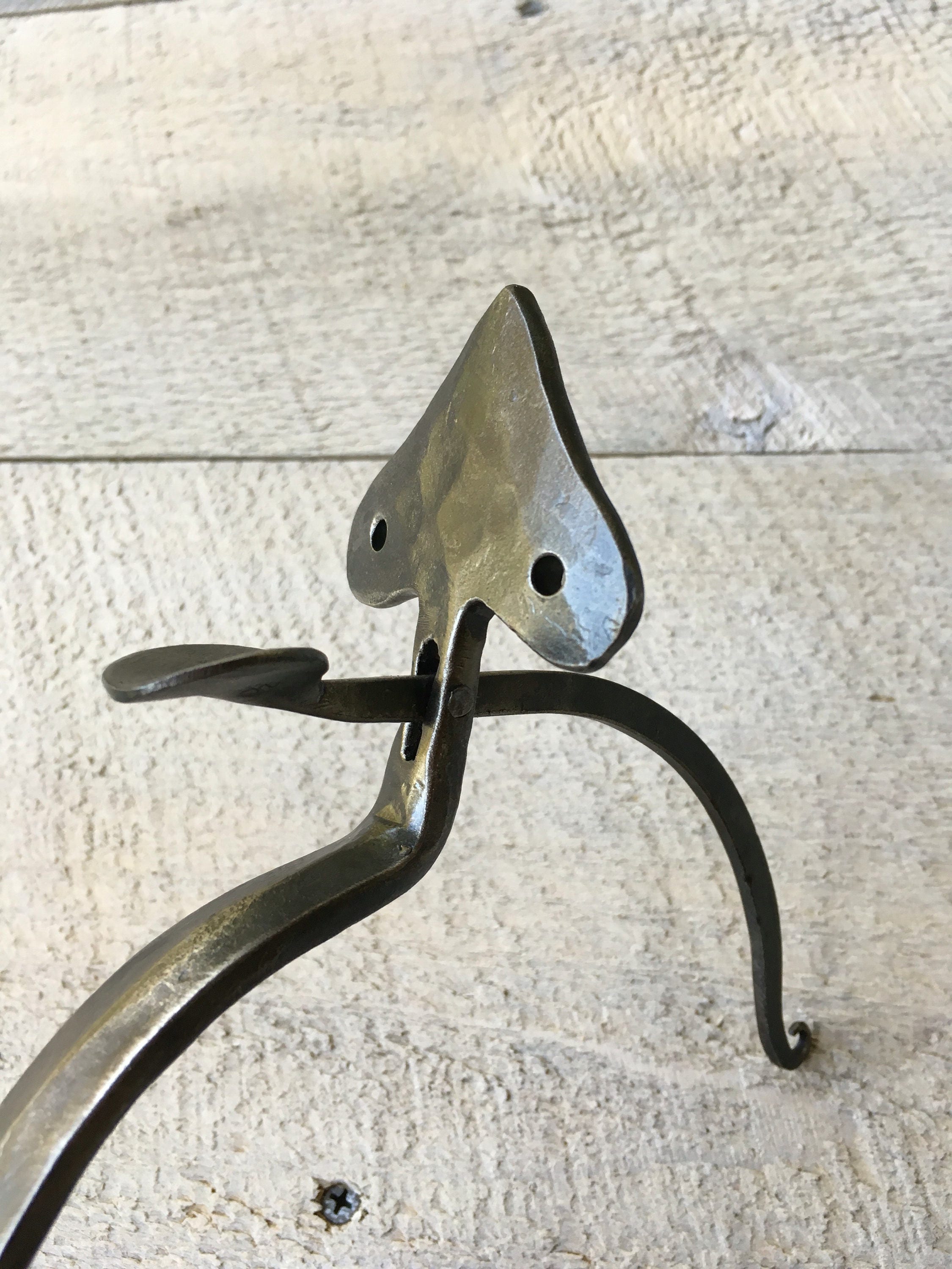 Hand forged thumb latch set