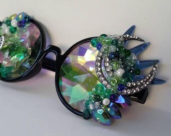 Rhinestone eyewear | Etsy