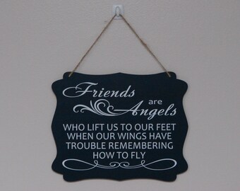 Friends are angels | Etsy