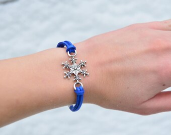 Snowflake bracelet | Etsy