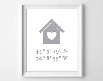 House coordinates | Etsy