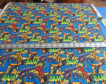 Dc comic fabric | Etsy