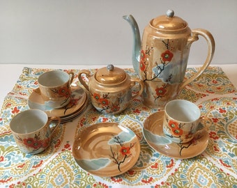 Japanese tea set | Etsy