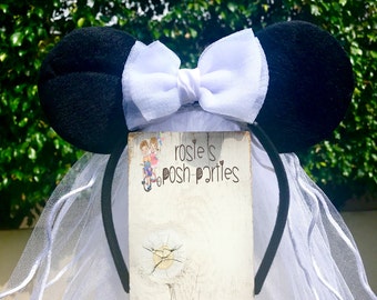 Minnie mouse bride | Etsy