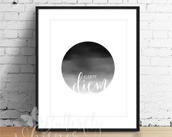 Carpe diem sign | Etsy