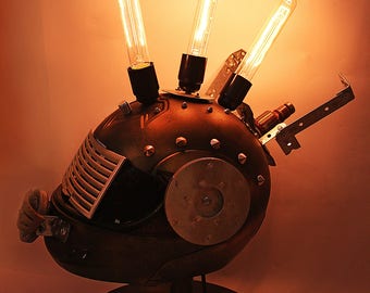 Steampunk lamp | Etsy