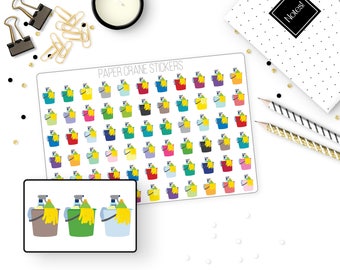 Cleaning stickers | Etsy