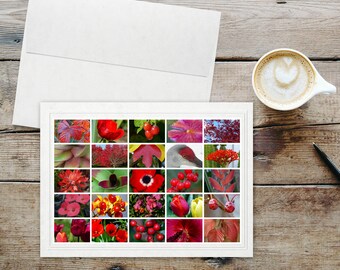 Flower collage | Etsy