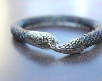 Snake bracelet | Etsy