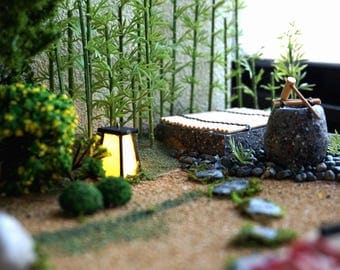 Garden diorama | Etsy