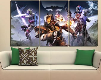 3 panel wall art | Etsy