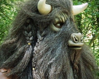 Minotaur mask | Etsy