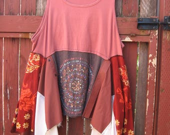 Upcycled clothing | Etsy