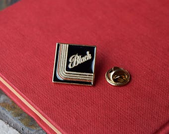 Vintage Black Label Beer / Cardboard Poster / Early Mabel