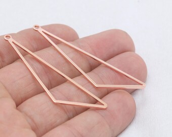 Rose gold triangle | Etsy