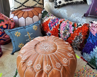 Marokkaanse poef | Etsy