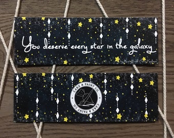 Printable Galaxy Bookmarks Set of 4 Galaxy and Geometric