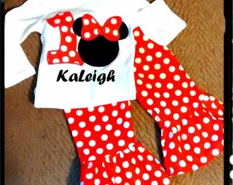 Minnie mouse red | Etsy