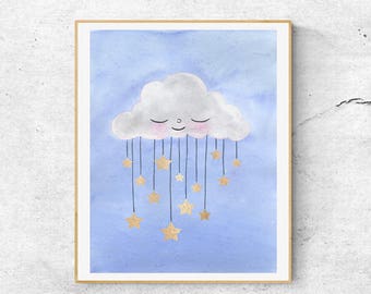 Nursery watercolor | Etsy