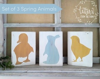 Rustic spring decor | Etsy